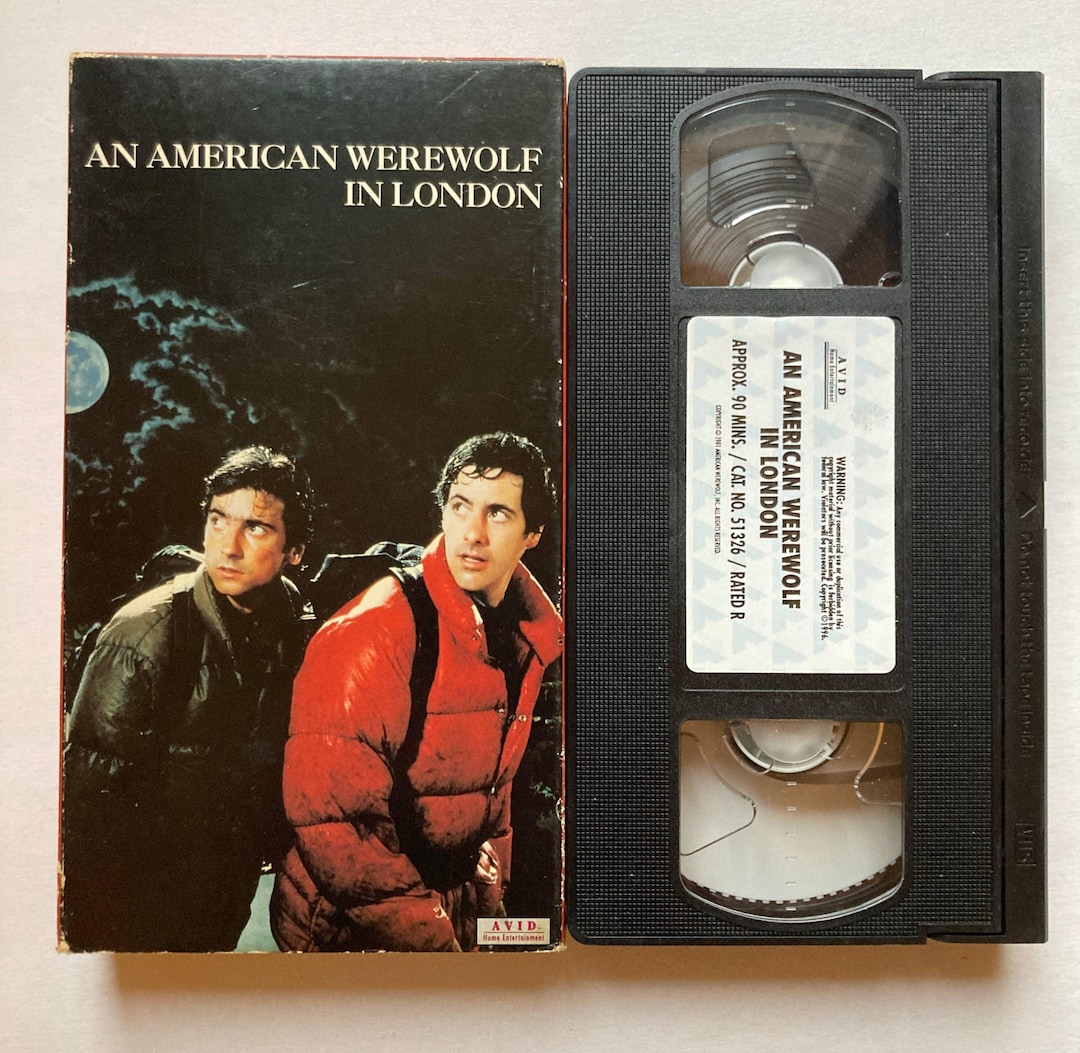An American Werewolf in London VHS Tape 80s Cult Horror - Etsy