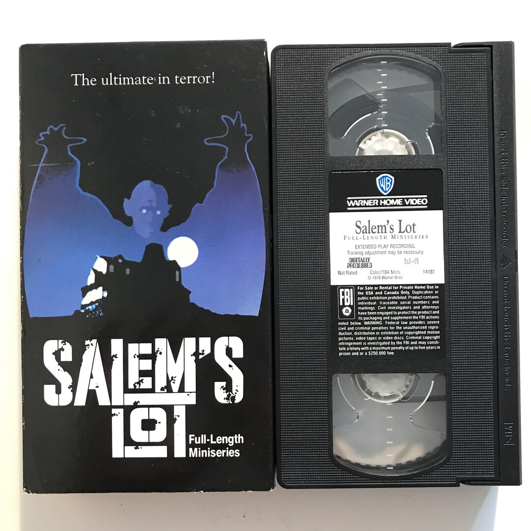 Salem's Lot Full-length Miniseries VHS Tape 70s Horror Stephen King - Etsy