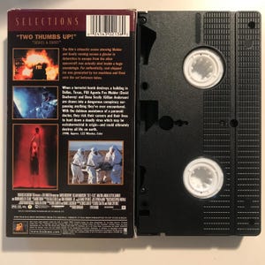 The X-files VHS Tape 1998 Movie Science Fiction Sci-fi Retro 90s - Etsy