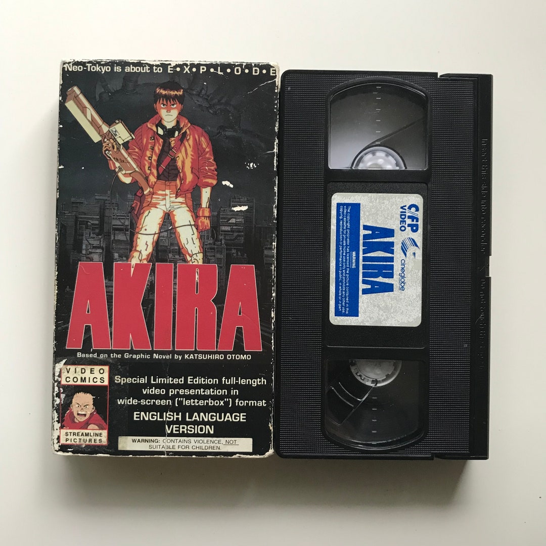 Vintage Akira VHS Tape 80s Anime Cult Video Comics - Etsy Canada
