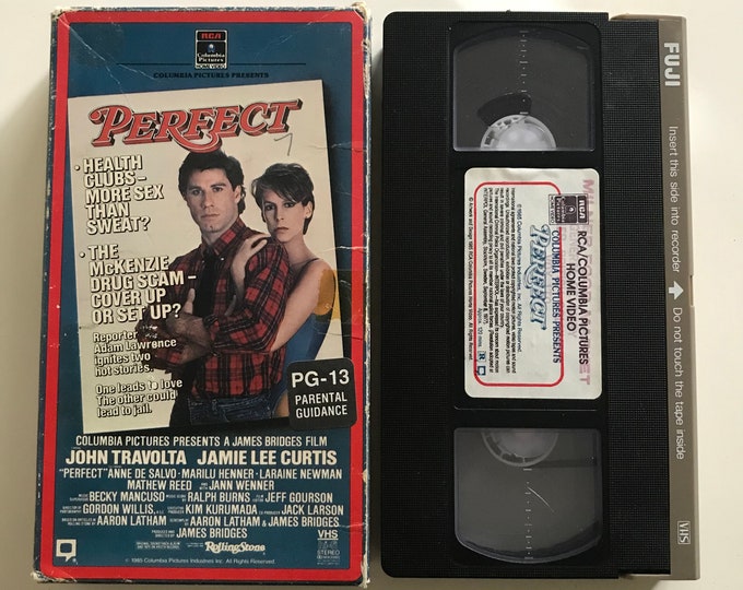 Perfect VHS Tape 1985 John Travolta Jamie Lee Curtis 80's Cult Film - Etsy