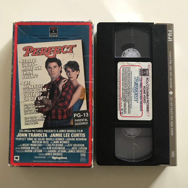 Perfect VHS Tape 1985 John Travolta Jamie Lee Curtis 80's Cult Film - Etsy