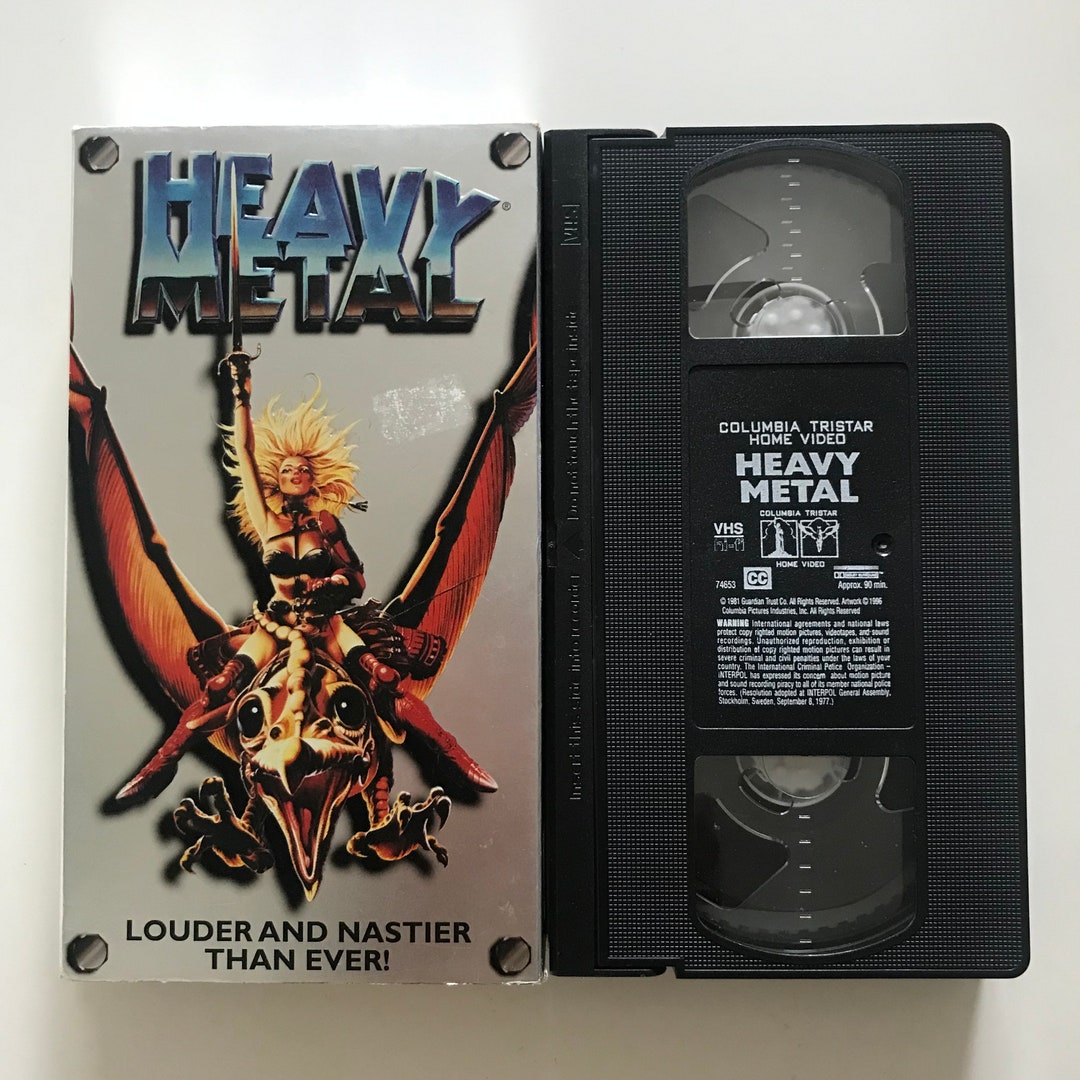 Vintage Heavy Metal VHS Tape 1981 Cult Film Retro Animation Gift - Etsy