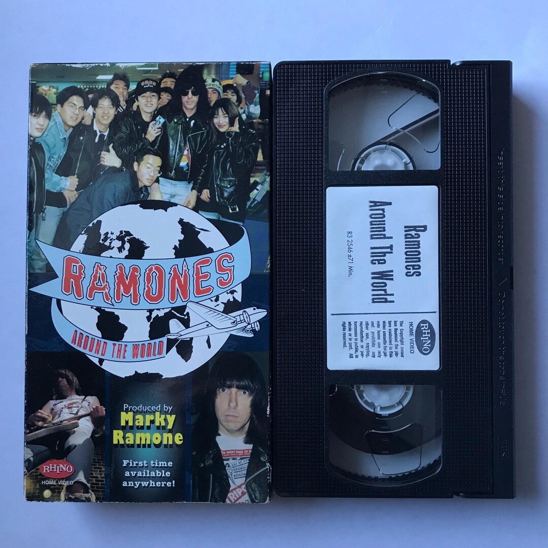 Ramones Around the World VHS Tape Rhino Home Video Punk Rock Gift - Etsy