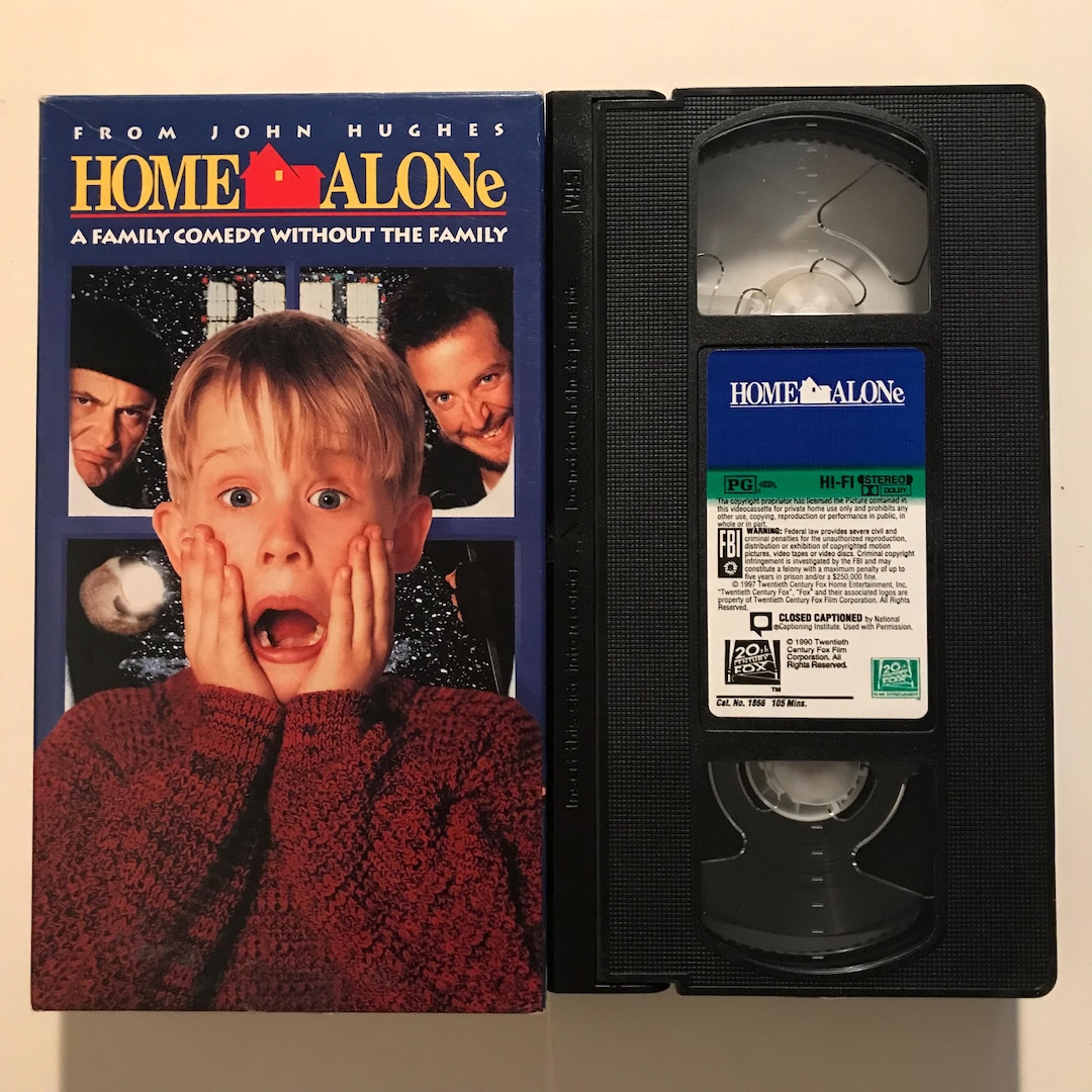 Vintage Home Alone VHS Tape Classic 90s Family Comedy - Etsy