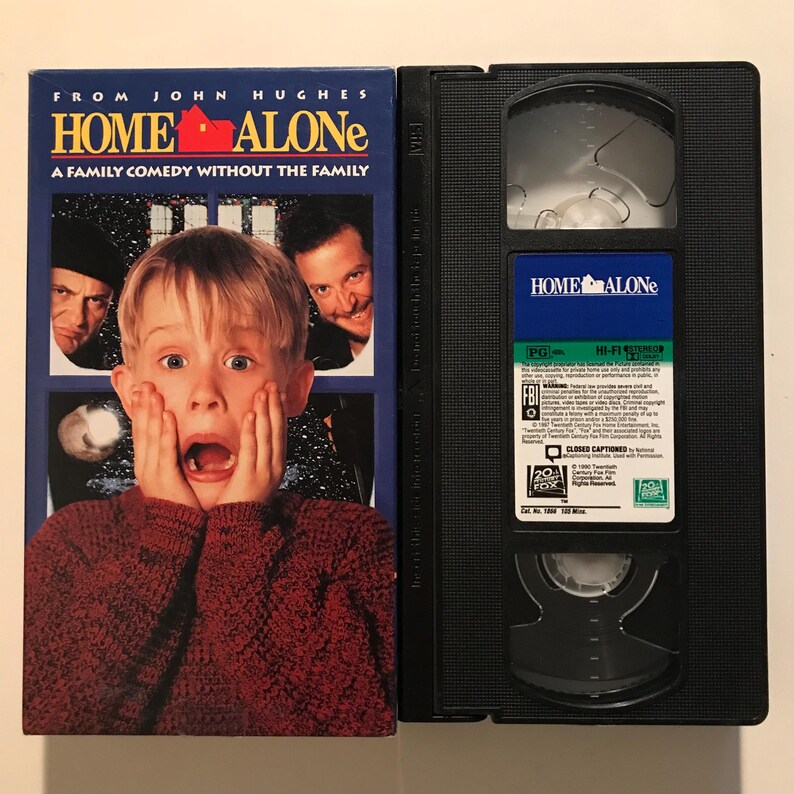 Vintage Home Alone VHS Tape Classic 90s Family Comedy - Etsy Canada