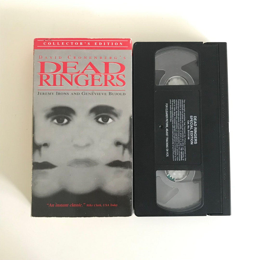 Dead Ringers VHS Tape Collector's Edition 80s David Cronenberg Horror - Etsy