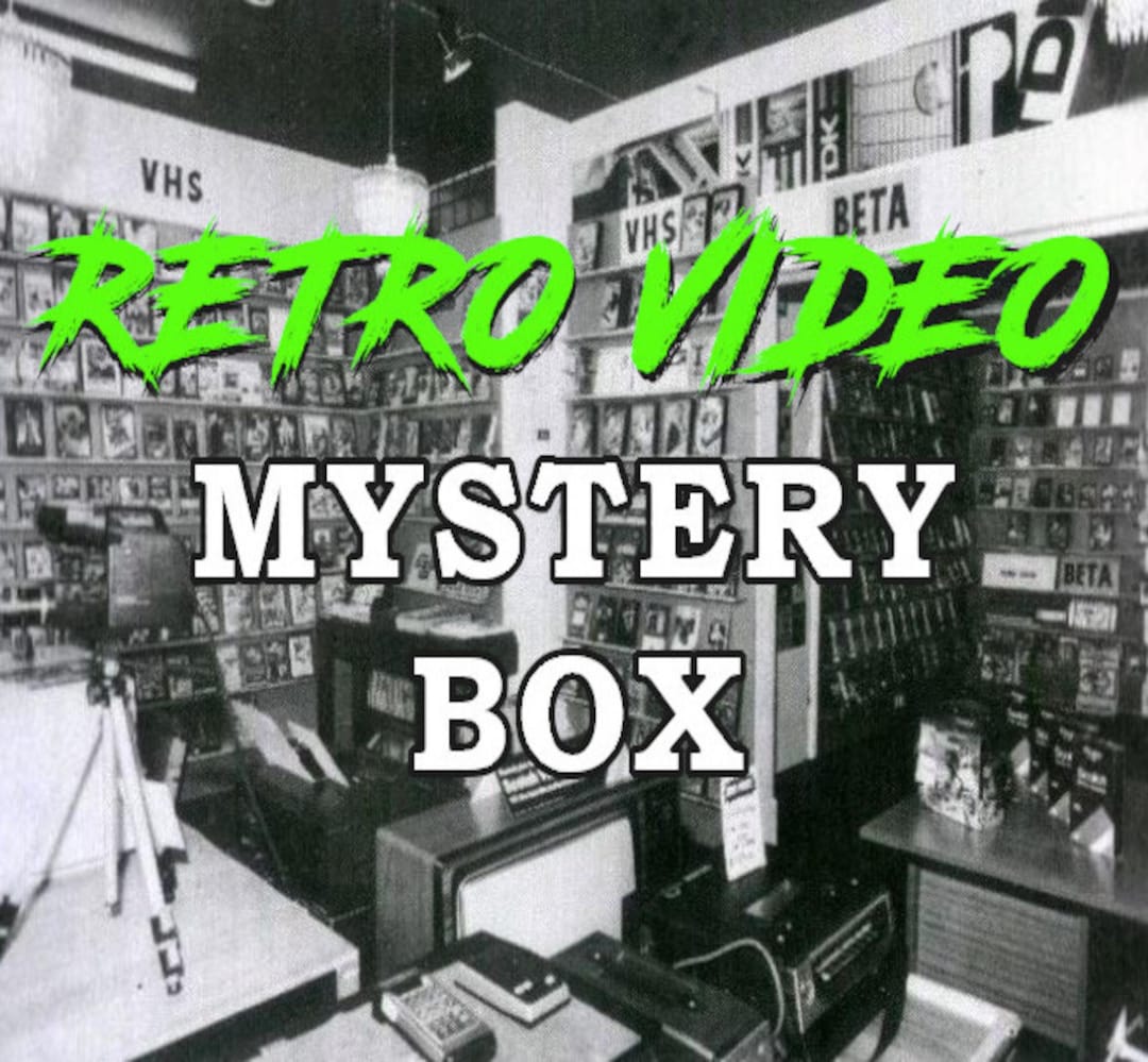 Retro Video Mystery Box the Video Store Experience VHS Tapes / Vintage ...