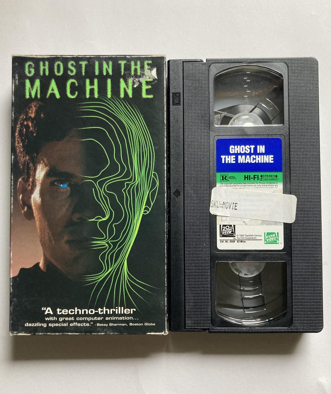 Ghost in the Machine VHS Tape 90s Horror Sci-fi Techno Thriller - Etsy