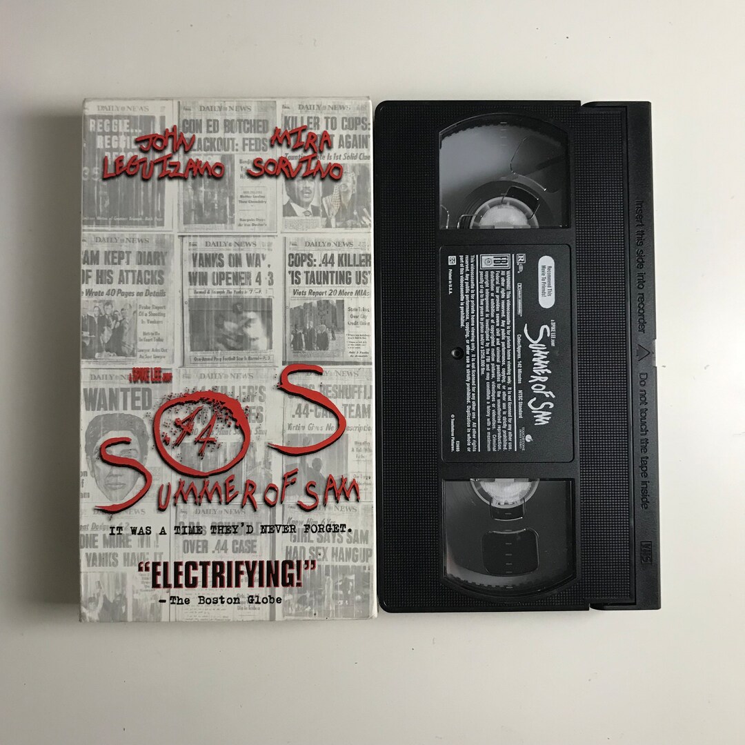 Summer of Sam VHS Tape 90s Serial Killer Film Spike Lee Thriller SOS - Etsy