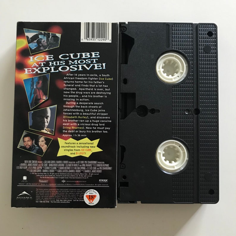 Dangerous Ground VHS Ice Cube Elizabeth Hurley 90s B-movie - Etsy