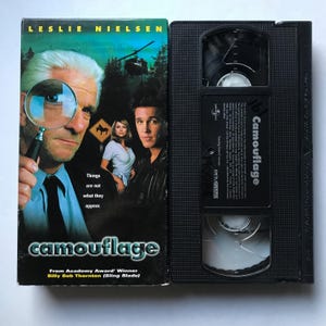 Camouflage VHS Tape 2000s Leslie Nielsen Billy Bob Thornton Comedy - Etsy