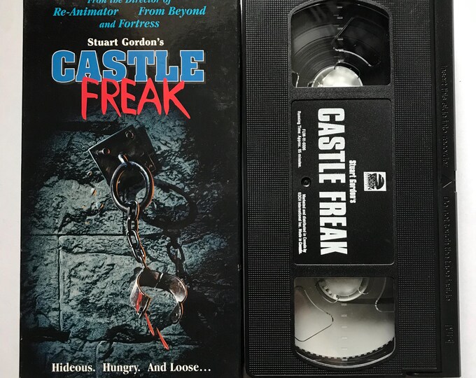 Castle Freak VHS Tape 90s B-horror Stuart Gordon Full Moon - Etsy