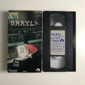 D.A.R.Y.L. VHS Tape Original Paramount 80s Video 1985 Cult Film Science ...