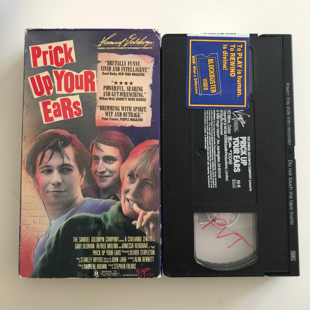 Prick up Your Ears VHS 80s Gary Oldman Drama Witty Comedy - Etsy