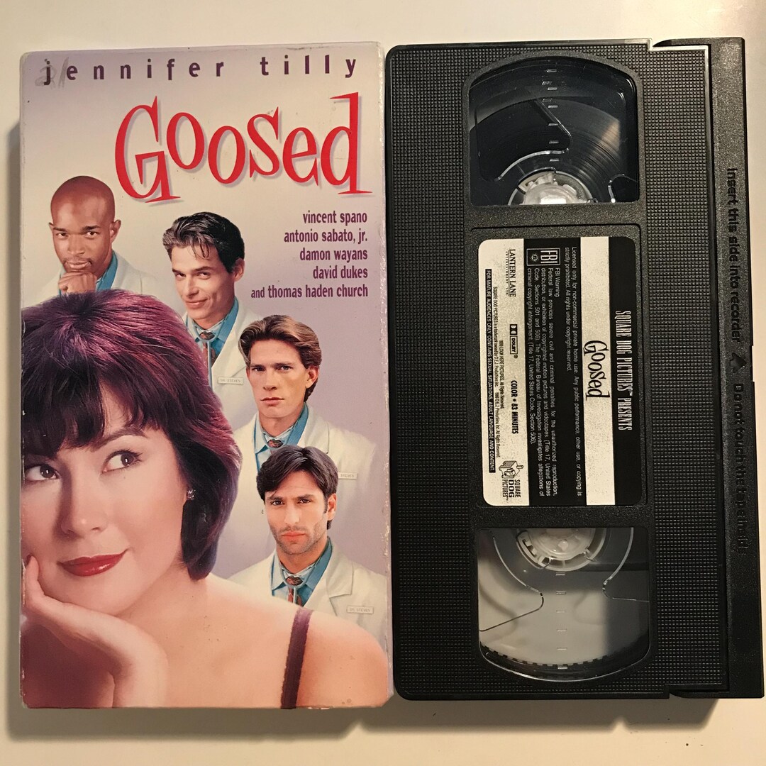 Goosed VHS Tape 1999 Jennifer Tilly Danielle Harris 90s Comedy - Etsy