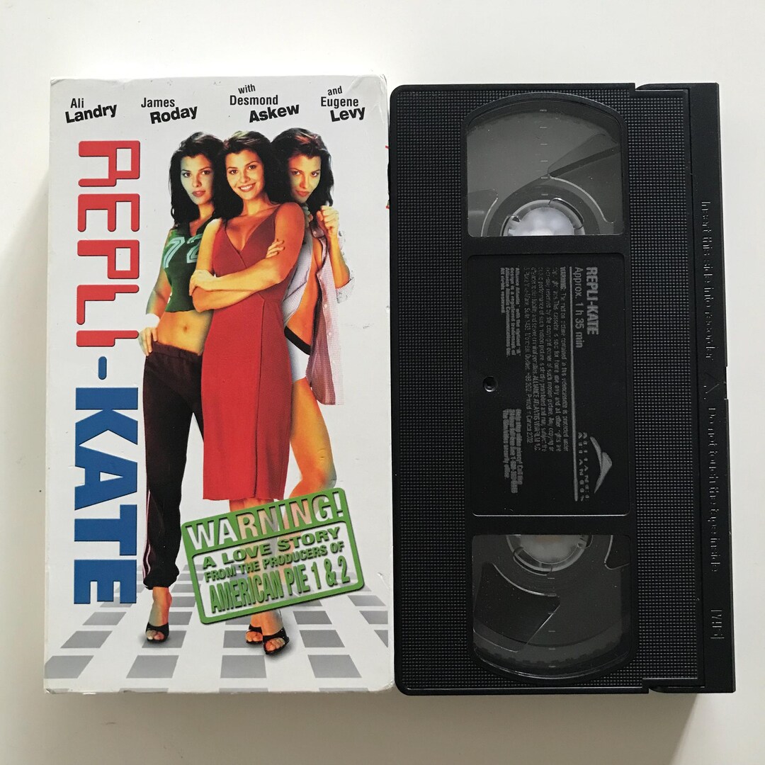 Repli-kate VHS Tape Ali Landry Eugene Levy 2000s Sex Comedy - Etsy