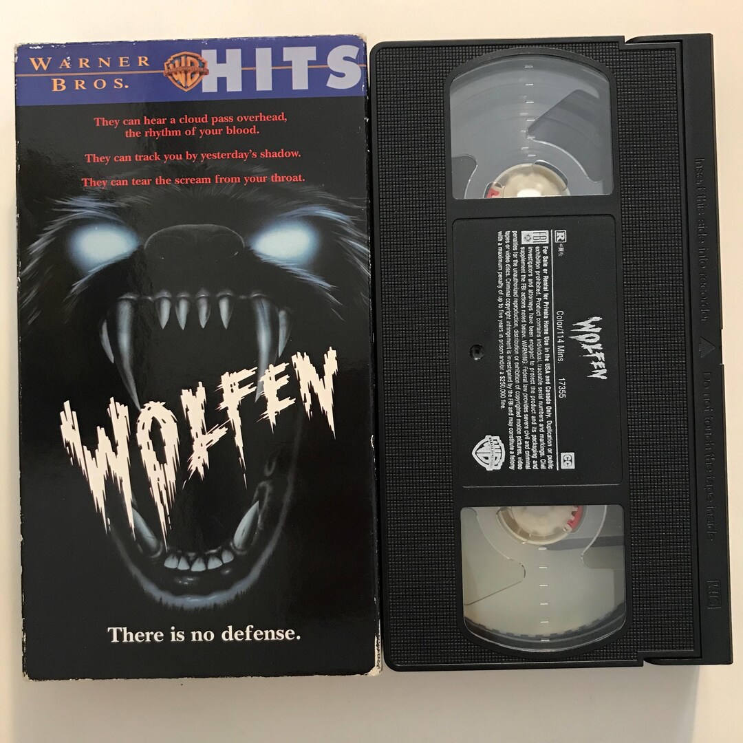 Wolfen VHS Tape 80s Horror Werewolf Creature Feature - Etsy