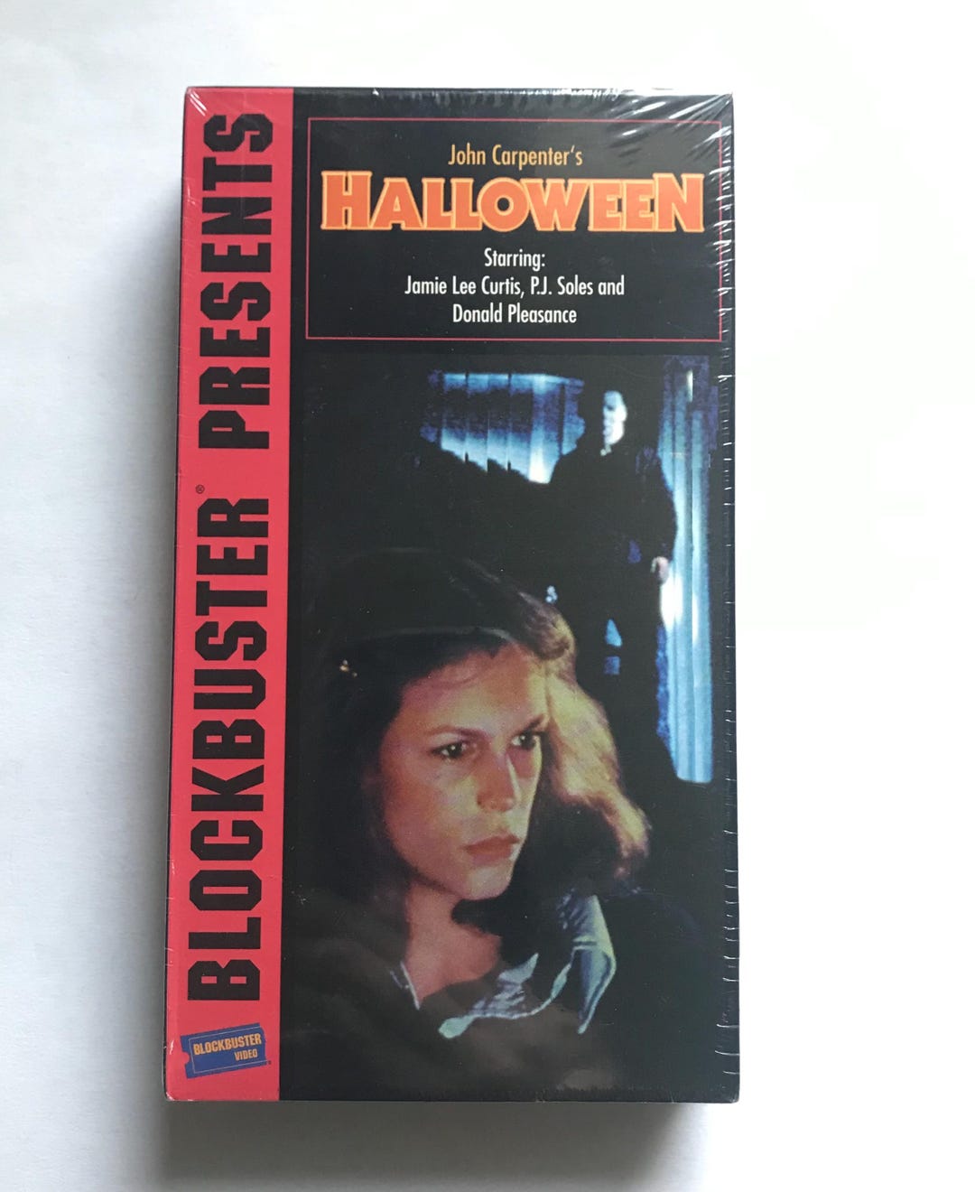 Vintage Halloween VHS Tape 1978 John Carpenter Blockbuster Video SEALED ...