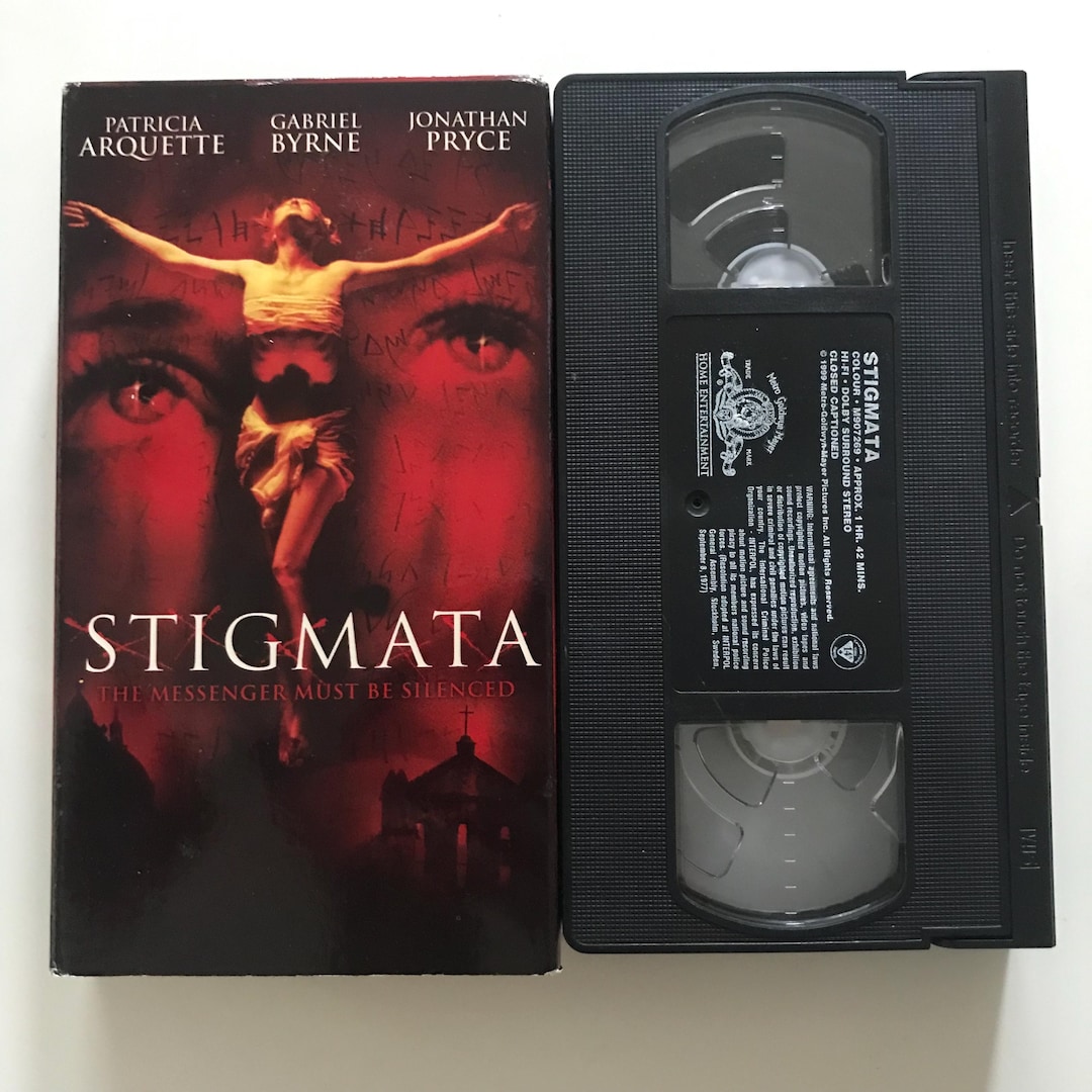 Stigmata VHS Tape 1999 Supernatural Horror - Etsy
