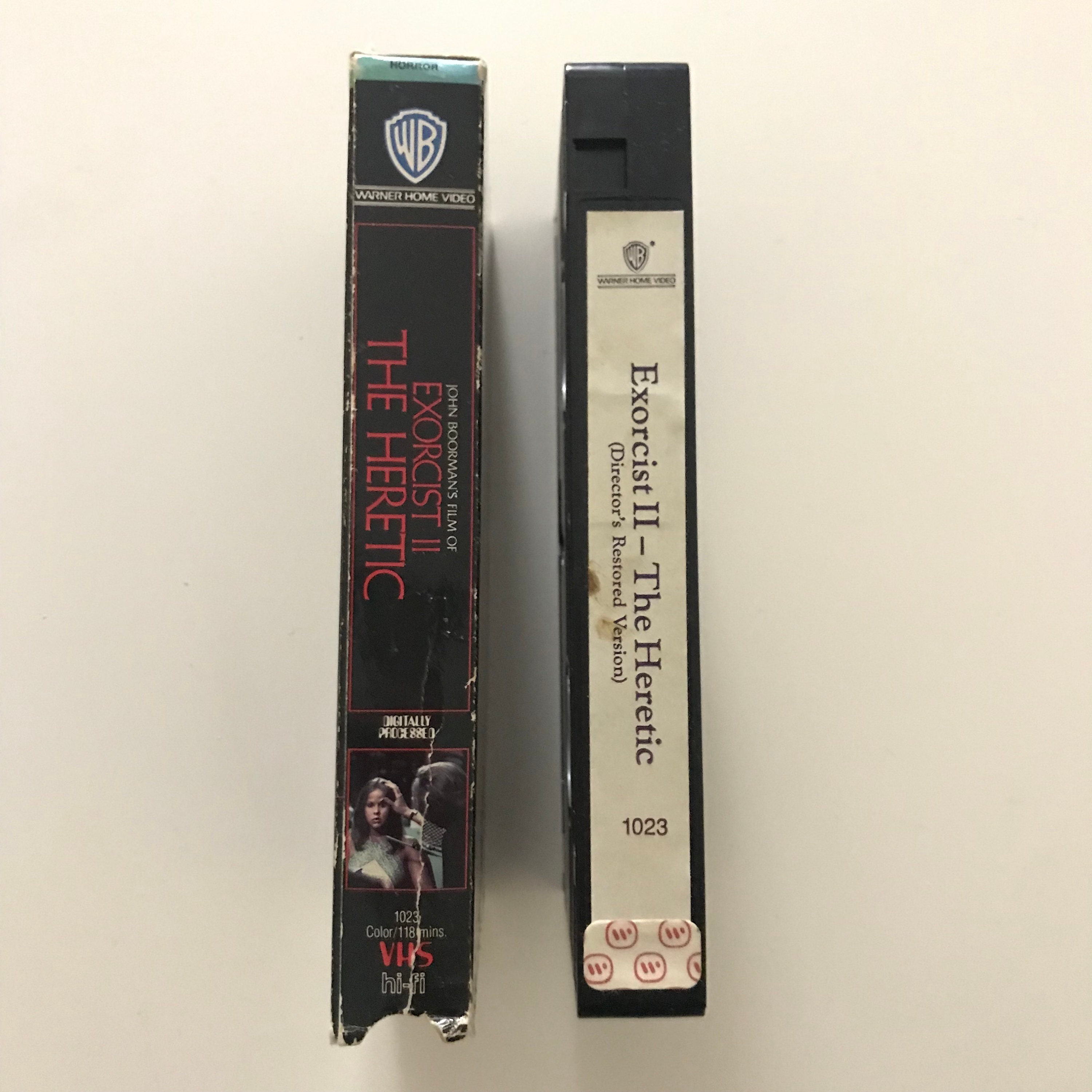 Exorcist II the Heretic VHS Tape 2 70s Horror Original 80s Video - Etsy Canada