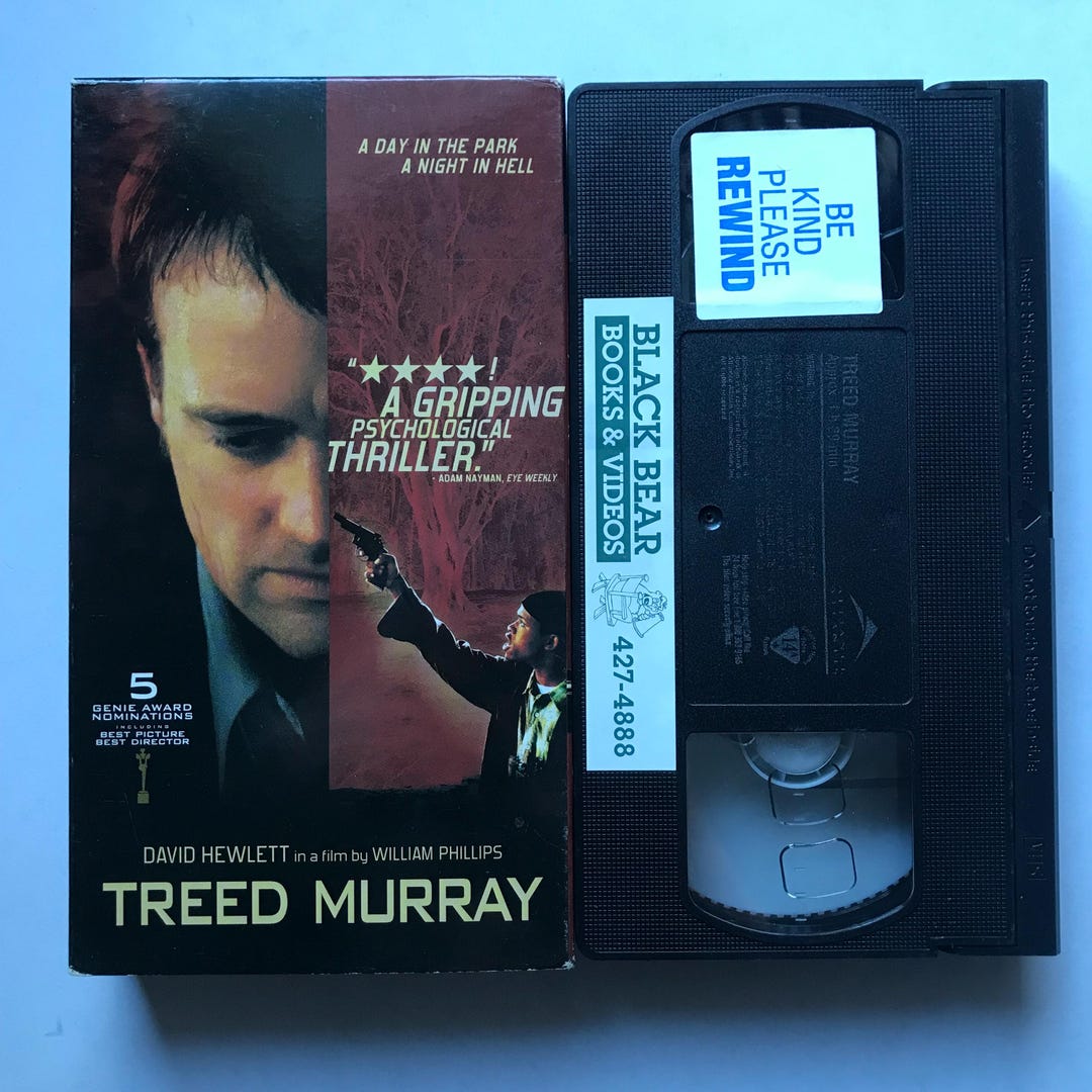 Treed Murray VHS Tape 2000s Urban Gang Thriller David Hewlett - Etsy