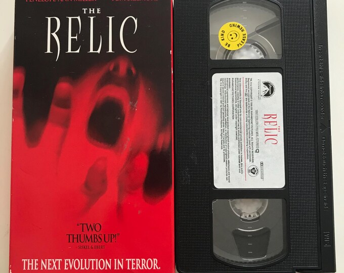The Relic VHS Tape 90s Monster Movie Horror Suspense - Etsy