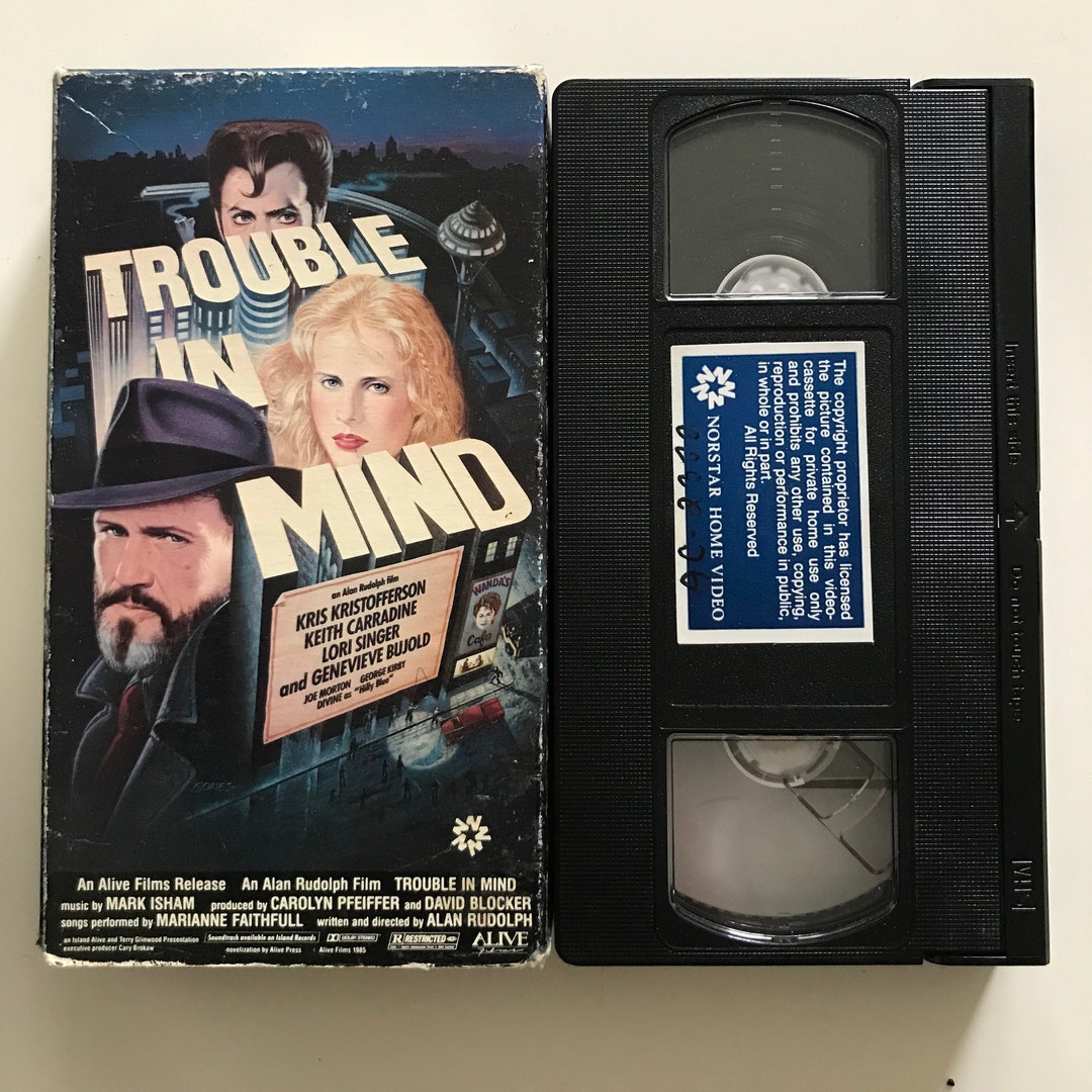 Trouble in Mind VHS Tape 80s Action Neo-noir Kris Kristofferson Gift - Etsy