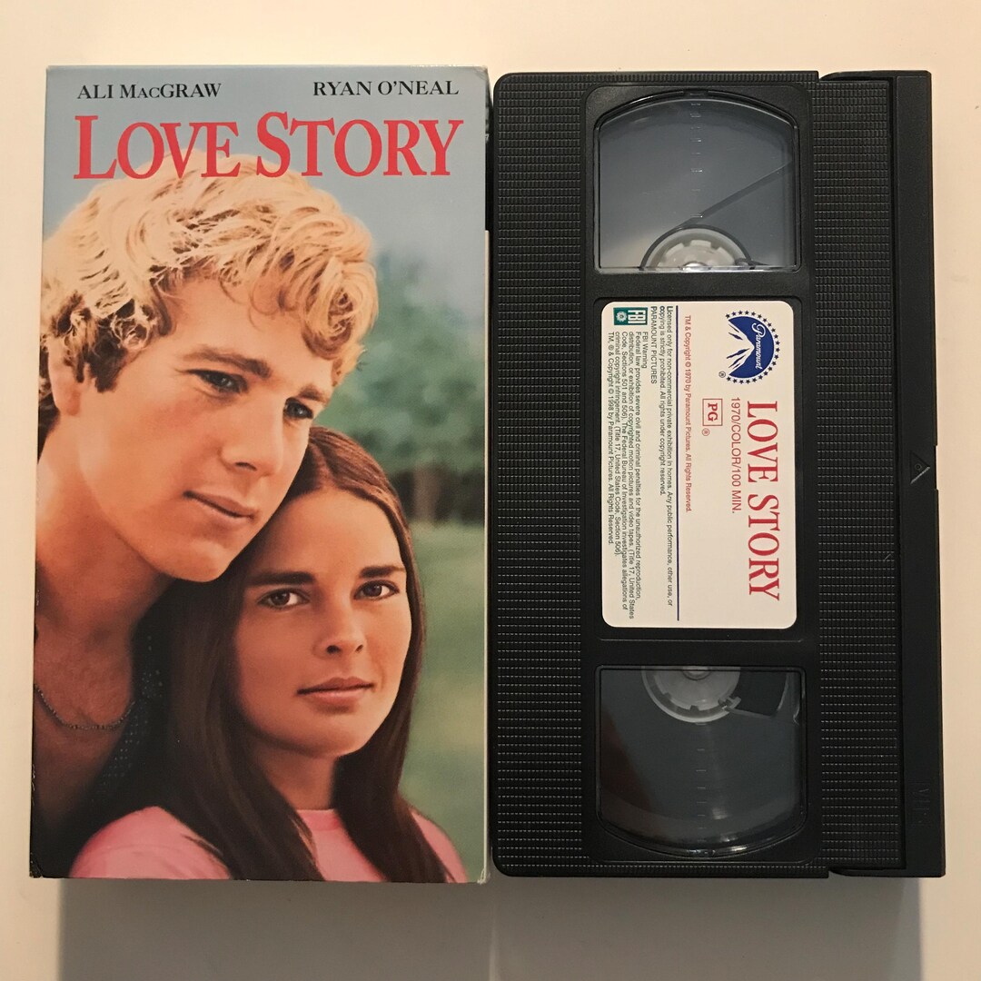 Vintage Love Story VHS Tape 1970 70s Romance Film - Etsy