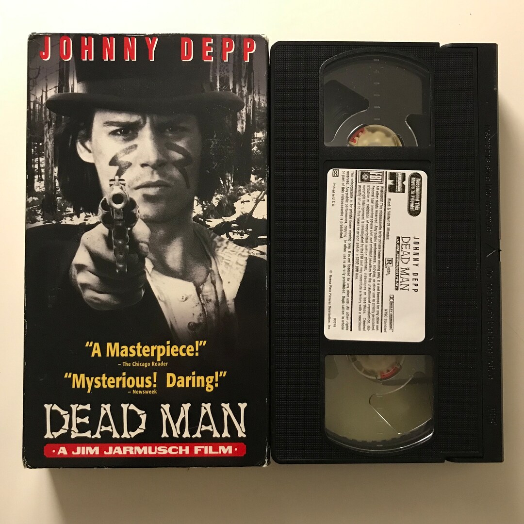 Dead Man VHS Tape 90s Johnny Depp Jim Jarmusch - Etsy