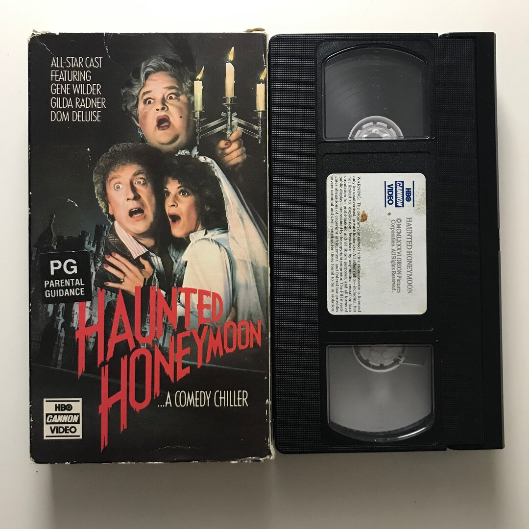 Vintage Haunted Honeymoon VHS Tape 80s Cult Comedy - Etsy