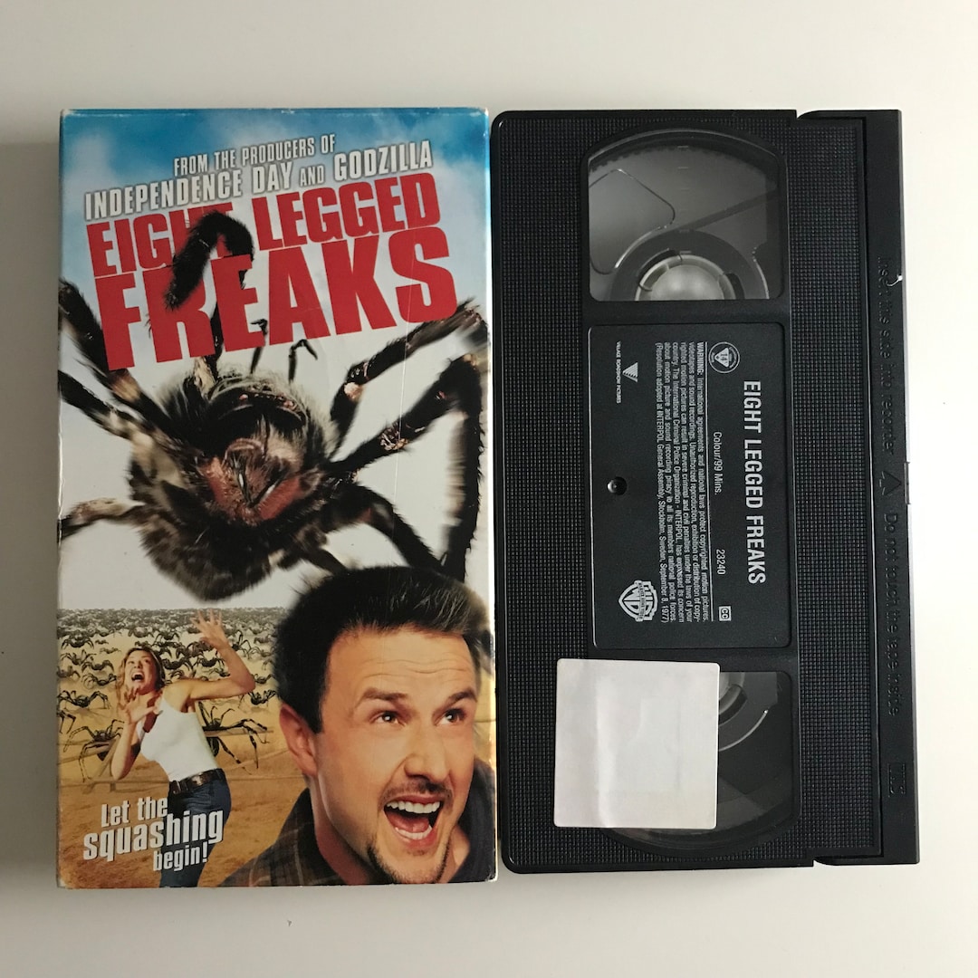 Eight Legged Freaks VHS Tape 2000s Giant Spider Horror - Etsy
