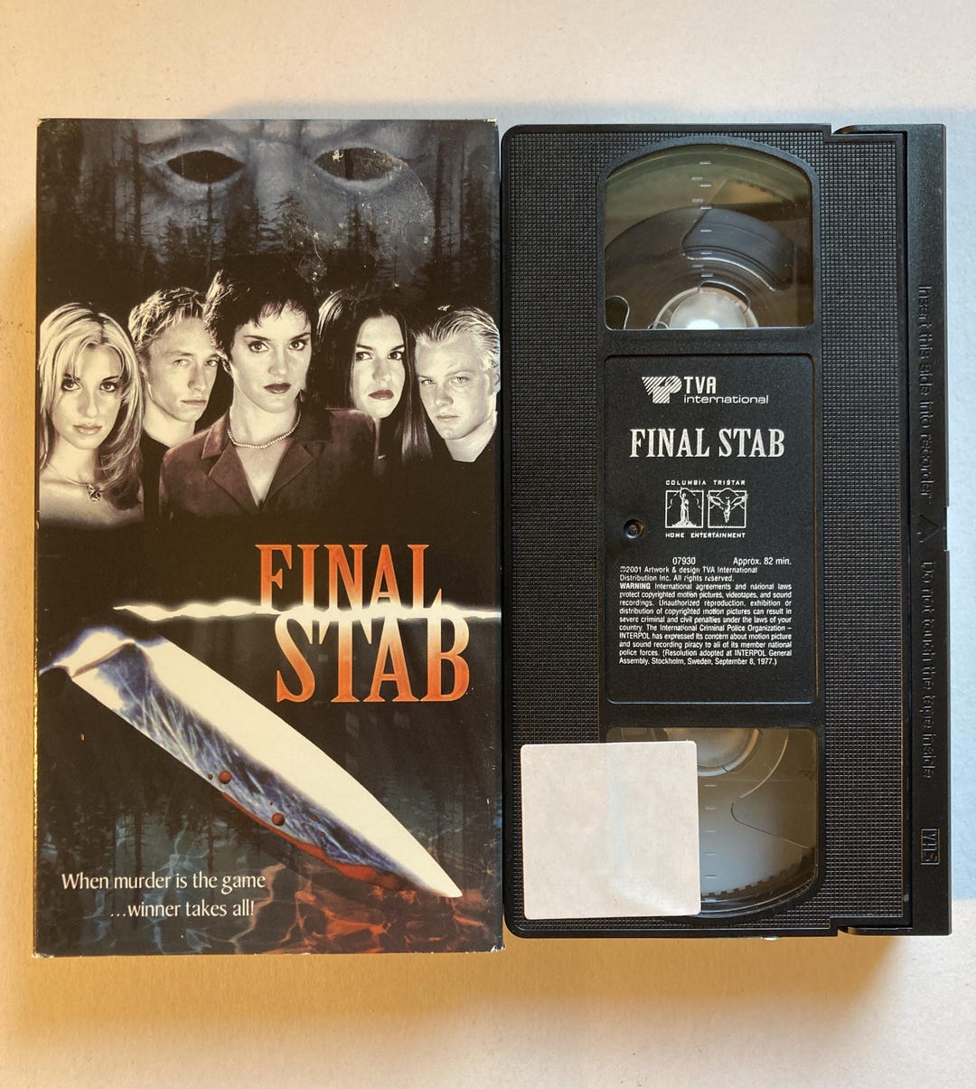 Final Stab VHS Tape 2001 Horror Y2K David Decoteau Cult Slasher - Etsy