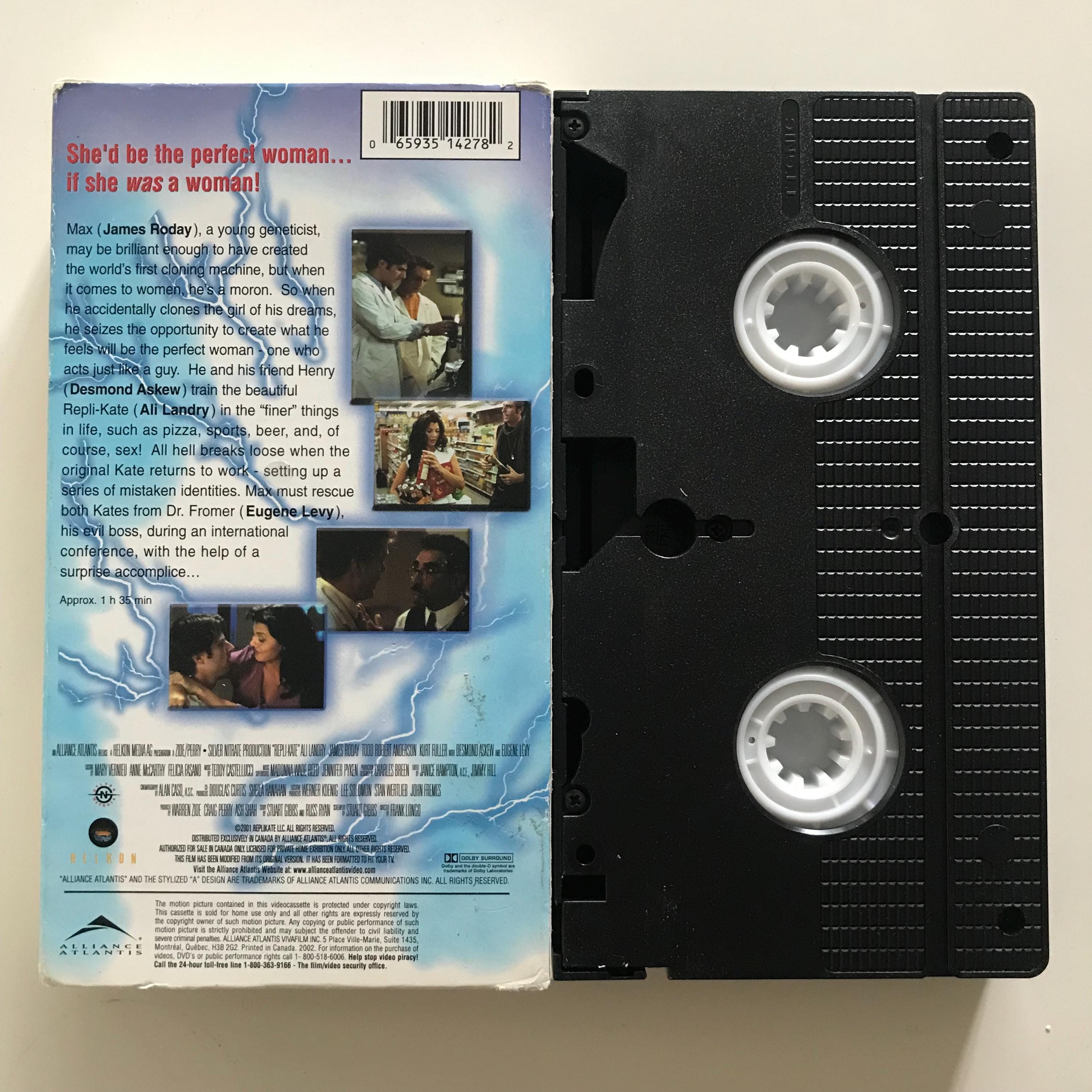 Repli-kate VHS Tape Ali Landry Eugene Levy 2000s Sex Comedy - Etsy