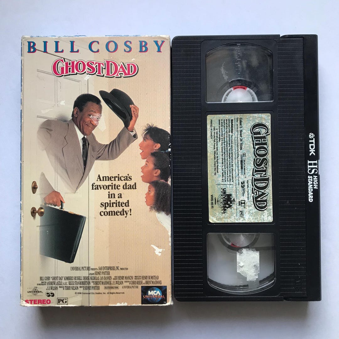 Ghost Dad VHS Tape 90s Bill Cosby Comedy Nostalgic Movie - Etsy