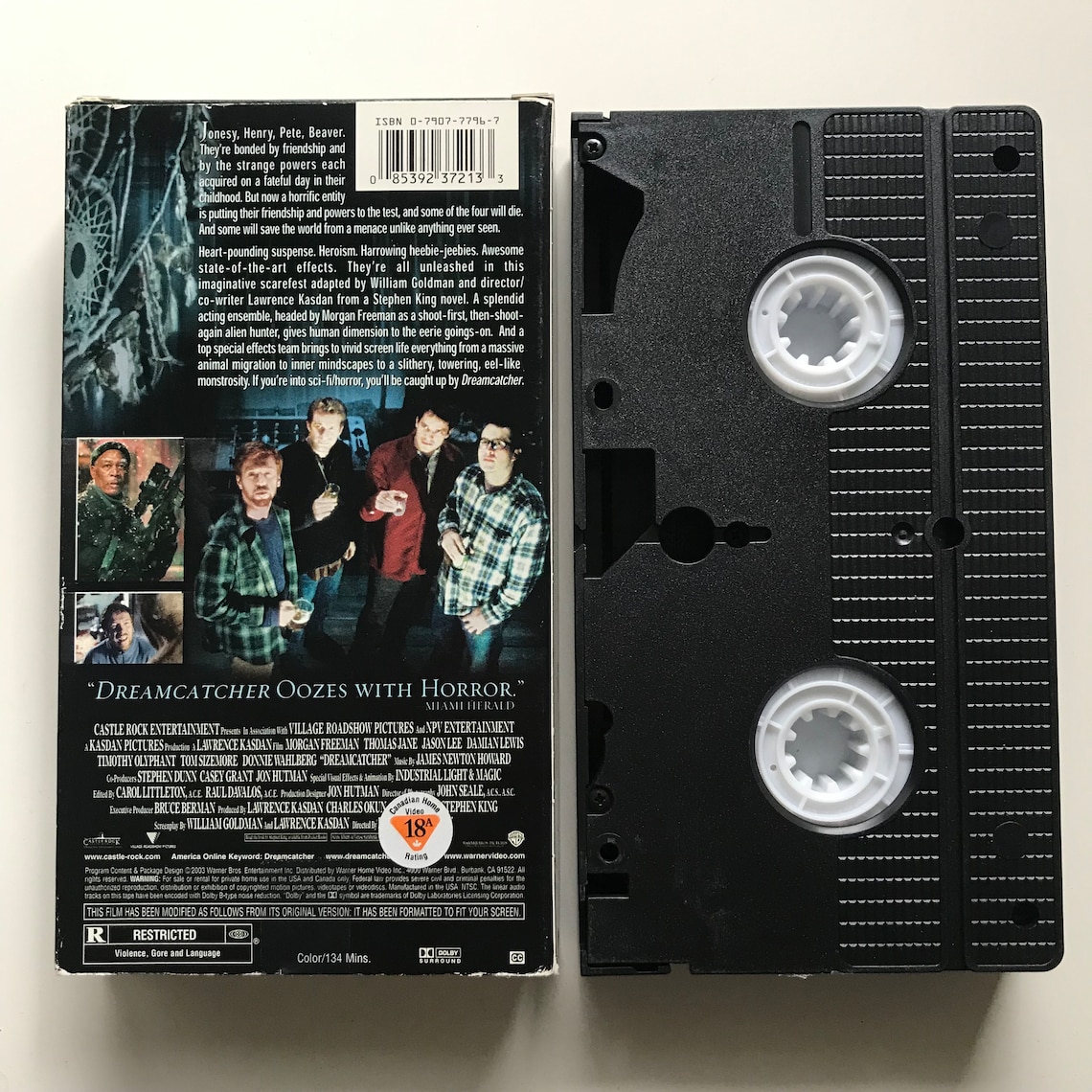 Vintage Dreamcatcher VHS Tape 2000s Stephen King Horror Sci-fi - Etsy