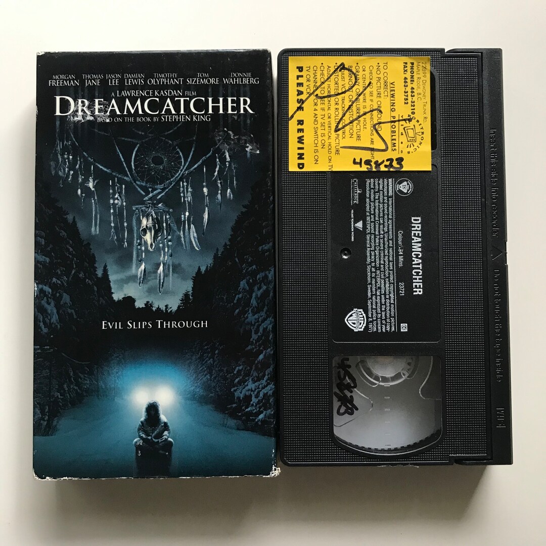 Vintage Dreamcatcher VHS Tape 2000s Stephen King Horror Sci-fi - Etsy
