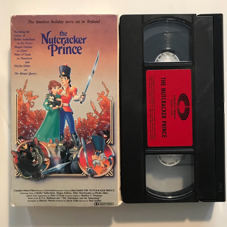 The Nutcracker Prince VHS 90s Christmas Holiday Animation Nostalgic - Etsy