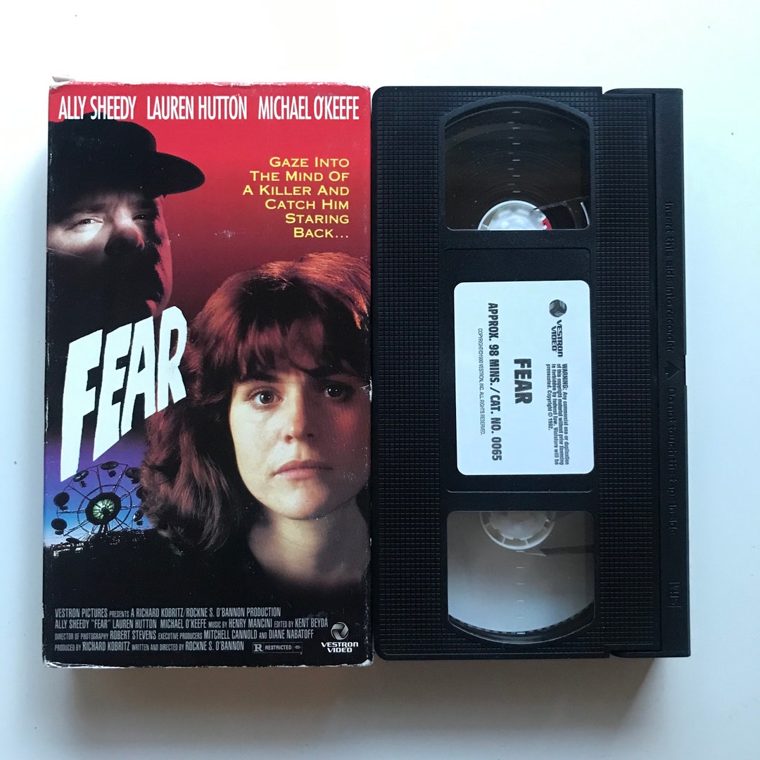 Fear VHS Tape 1990 Ally Sheedy Horror Thriller Vestron Video - Etsy