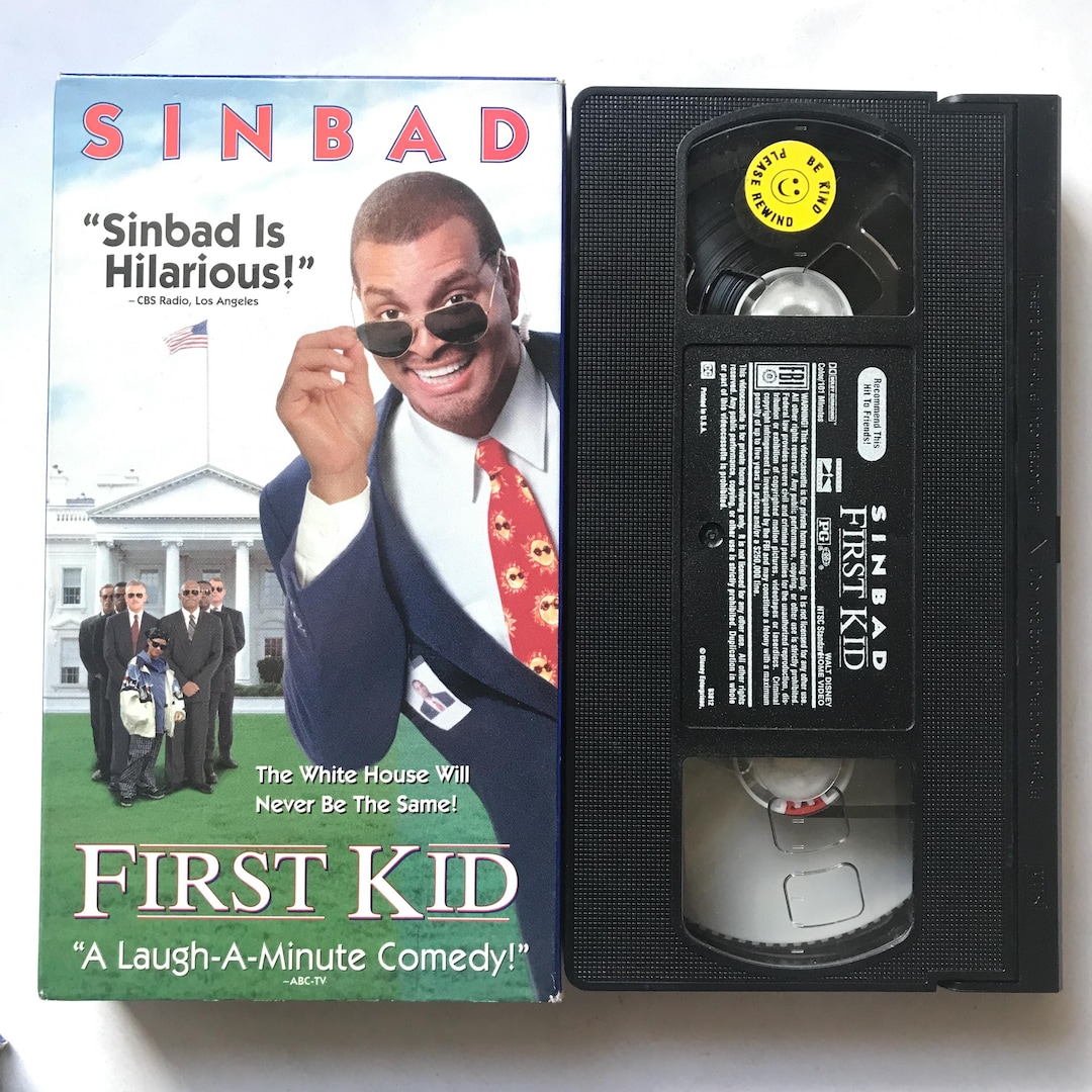 First Kid VHS Tape Sinbad 90s Comedy Walt Disney Home Video - Etsy