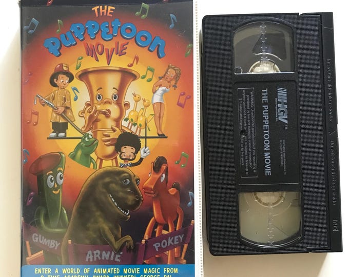 The Puppetoon Movie VHS Tape George Pal 80s Puppet Animation Gumby - Etsy