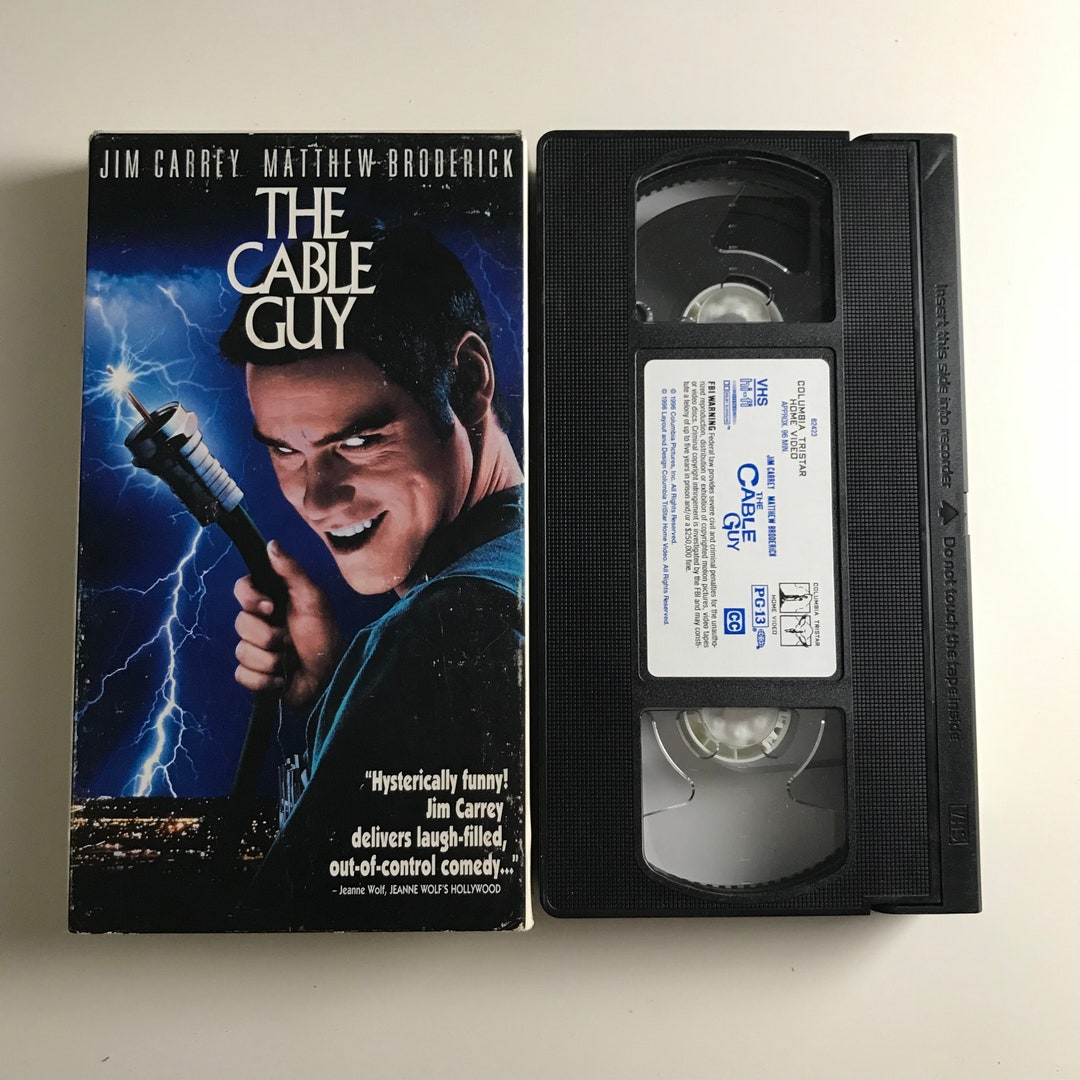 Vintage the Cable Cuy VHS Tape Retro Jim Carrey - Etsy