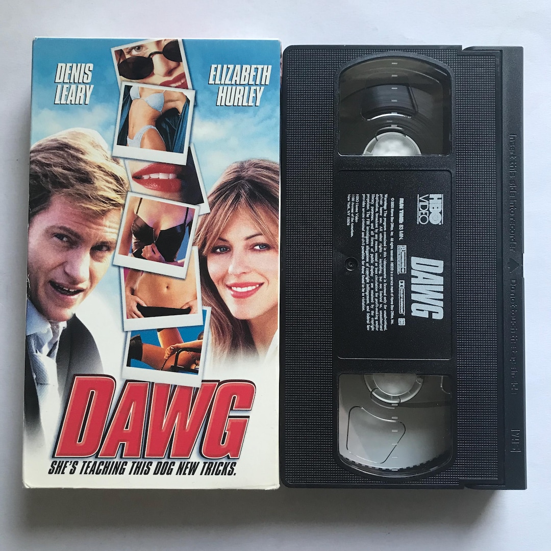 Dawg VHS Tape 2000s Denis Leary Elizabeth Hurley Retro Comedy - Etsy