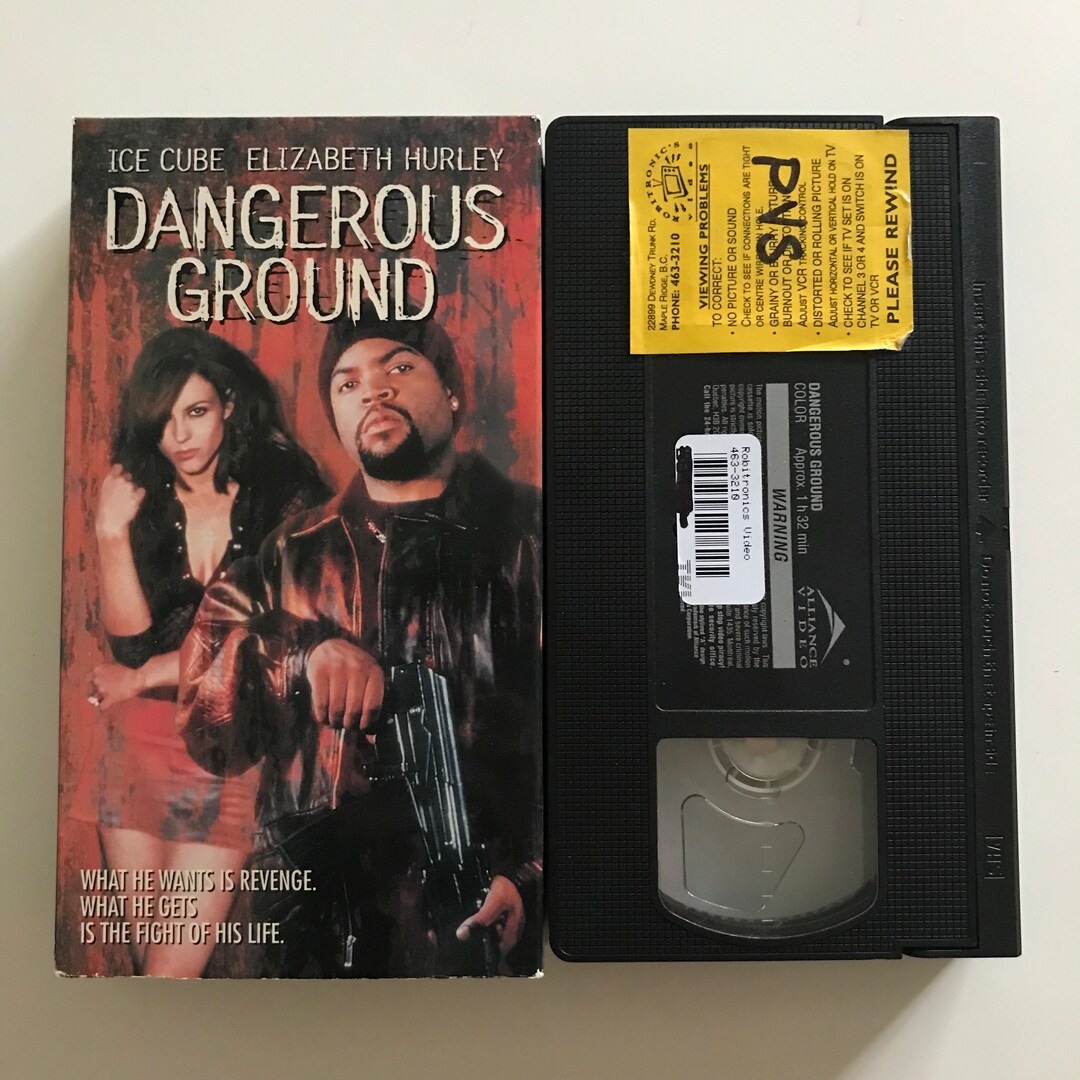 Dangerous Ground VHS Ice Cube Elizabeth Hurley 90s B-movie - Etsy