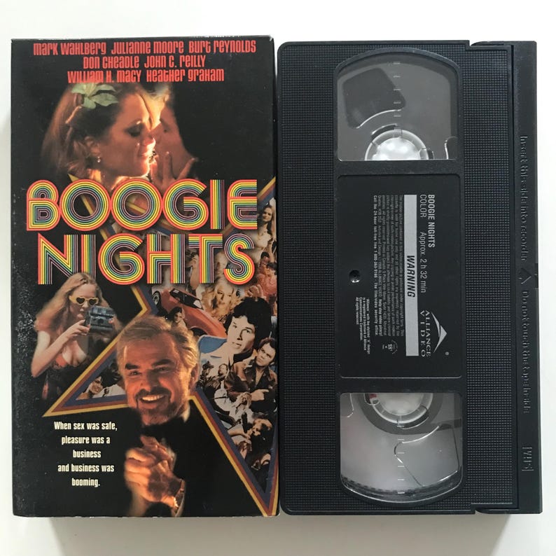 Boogie Nights VHS Tape Retro 90s Drama Comedy - Etsy