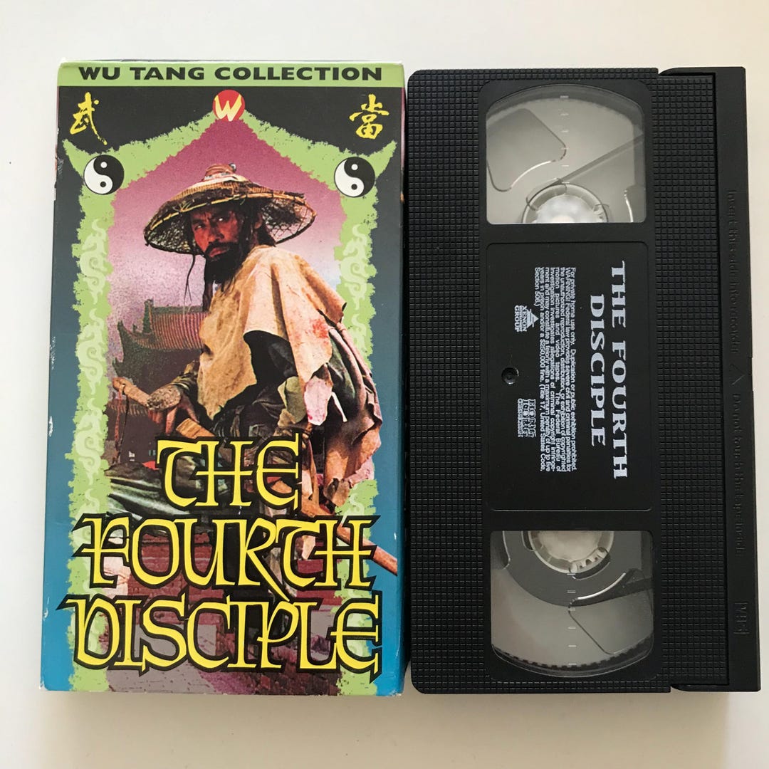 The Fourth Disciple VHS Tape Wu Tang Collection 80s Kung Fu - Etsy
