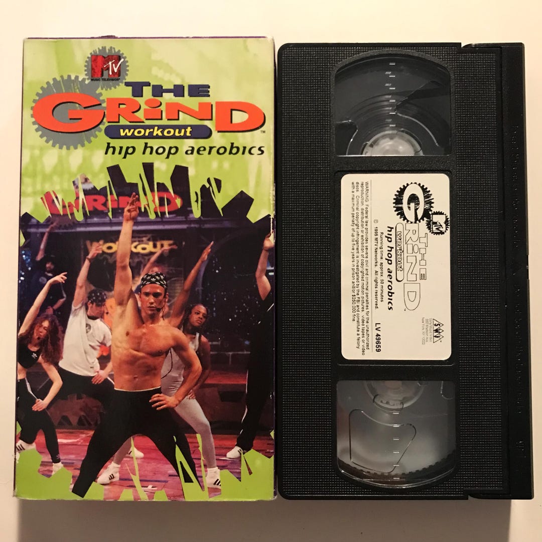 The Grind Workout VHS Hip Hop Aerobics 90s MTV Nostalgia - Etsy