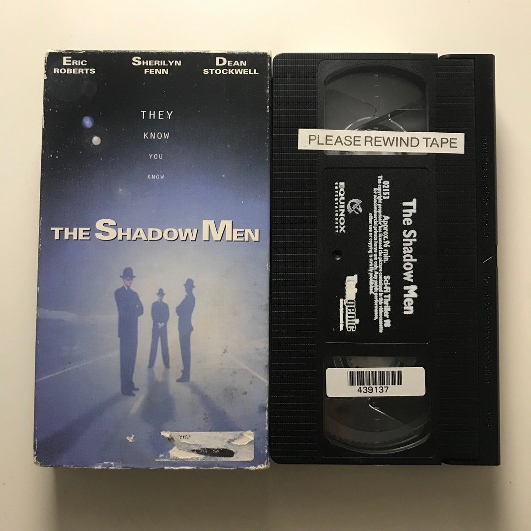 The Shadow Men VHS Tape 90s Sci-fi Aliens Men in Black Eric Roberts - Etsy