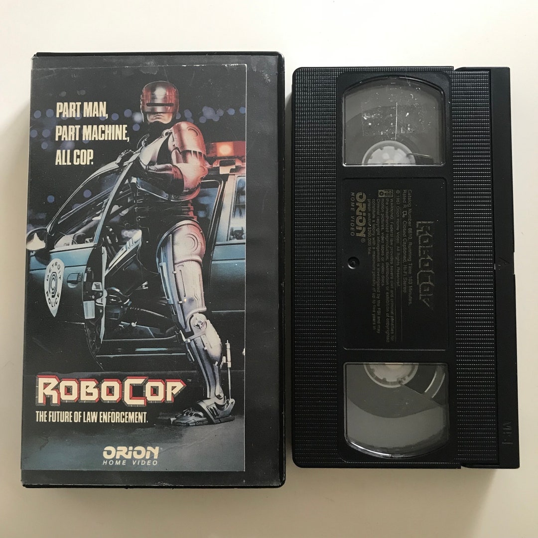 Vintage Robocop VHS Tape 80s Cult Film Sci-fi Nostalgia - Etsy