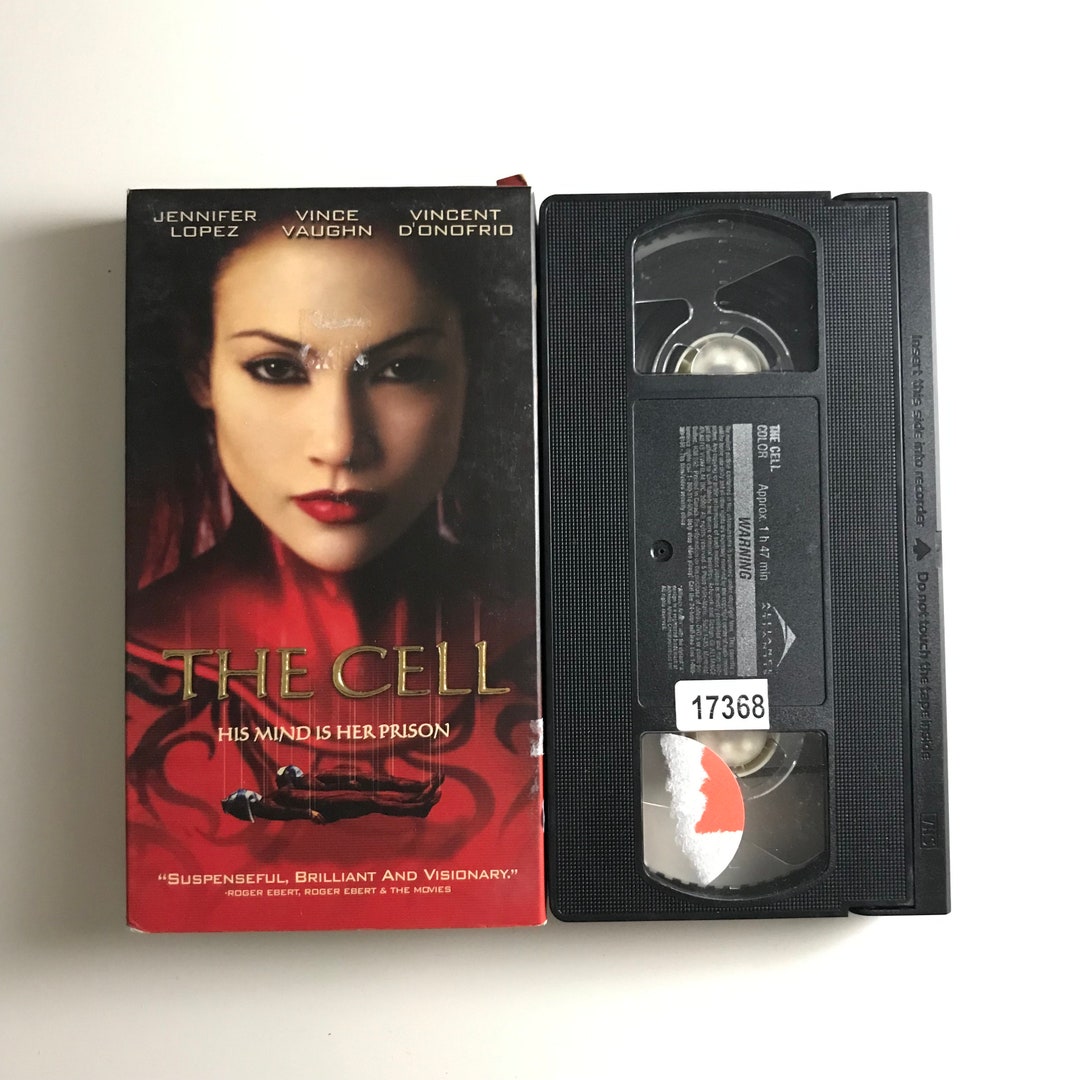 Vintage the Cell VHS Tape 2000 Jennifer Lopez Y2K - Etsy